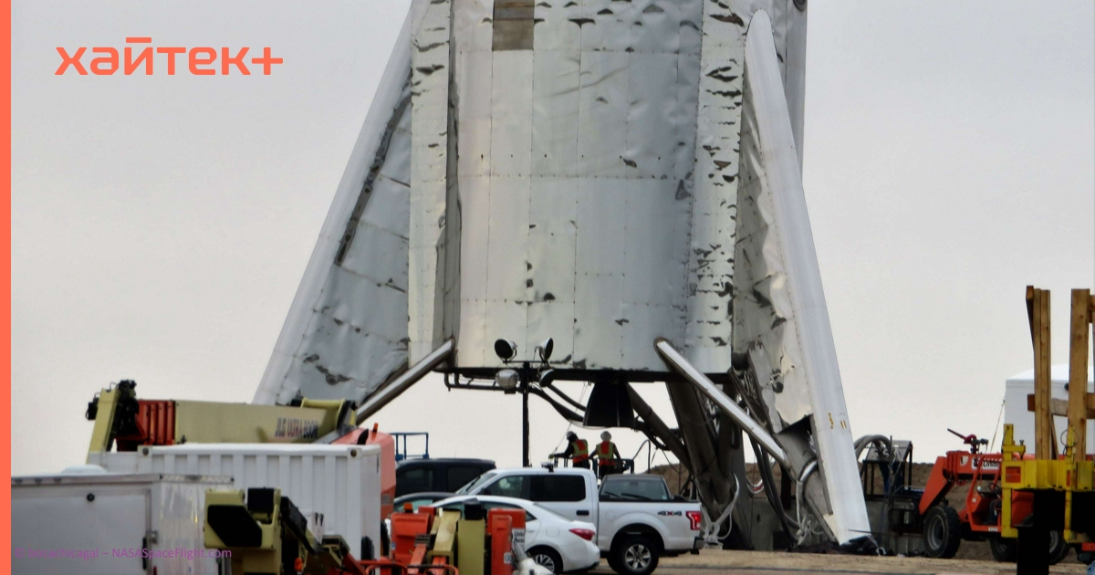 SpaceX впервые запустила прототип Starship