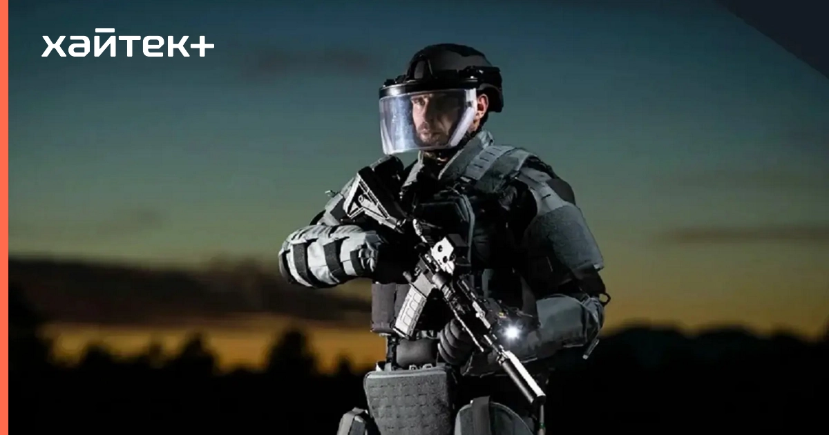 Разработан бронированный экзоскелет для армии и полиции